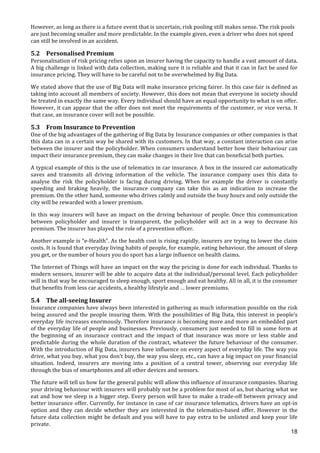 IABE Big Data information paper - An actuarial perspective | PDF