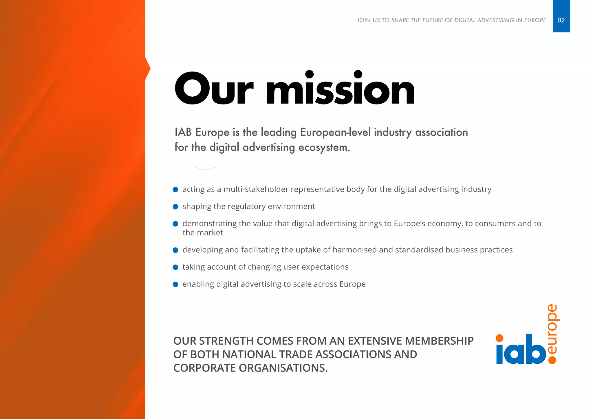 IAB Europe Membership Brochure 2019 | PPT