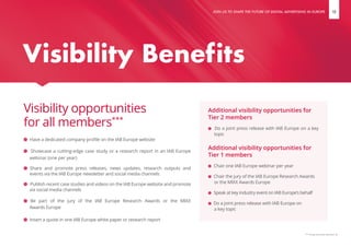 IAB Europe Membership Brochure 2019 | PPT