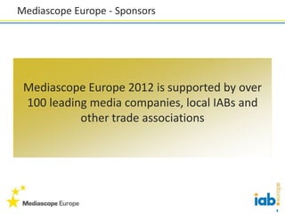 Iab europe mediascope bg launch presentation final public aug 2012 | PPT