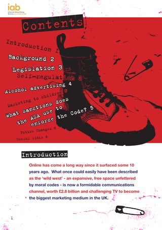 IAB Guide to online advertising regulations | PDF | Internet Safety ...