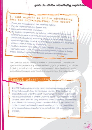 IAB Guide to online advertising regulations | PDF | Internet Safety ...