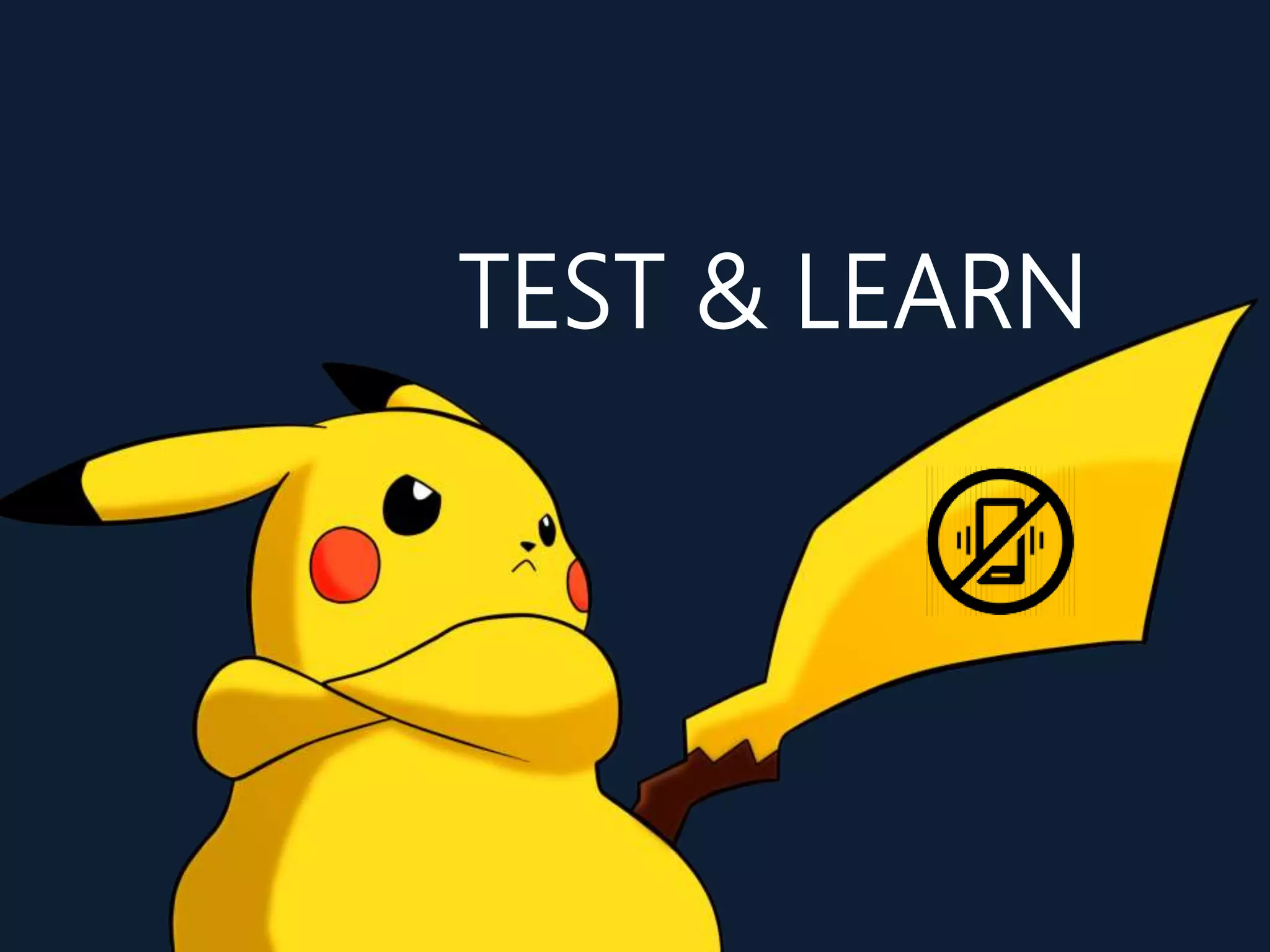 Why Pikachu doesn't use a phone in the gym... | PPTX