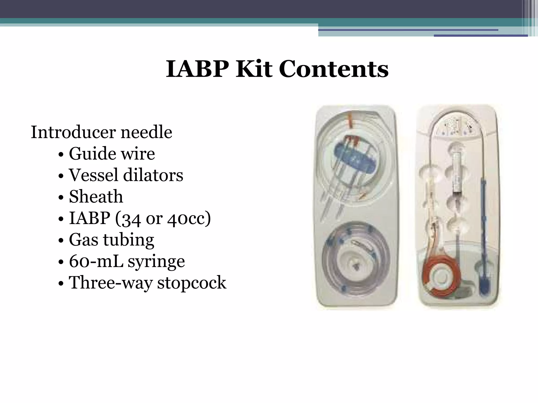 INTRA AORTIC BALLON PUMP (IABP) | PPT