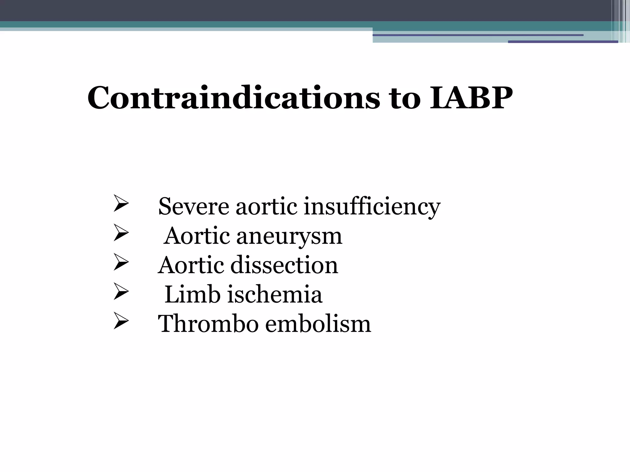 INTRA AORTIC BALLON PUMP (IABP) | PPT
