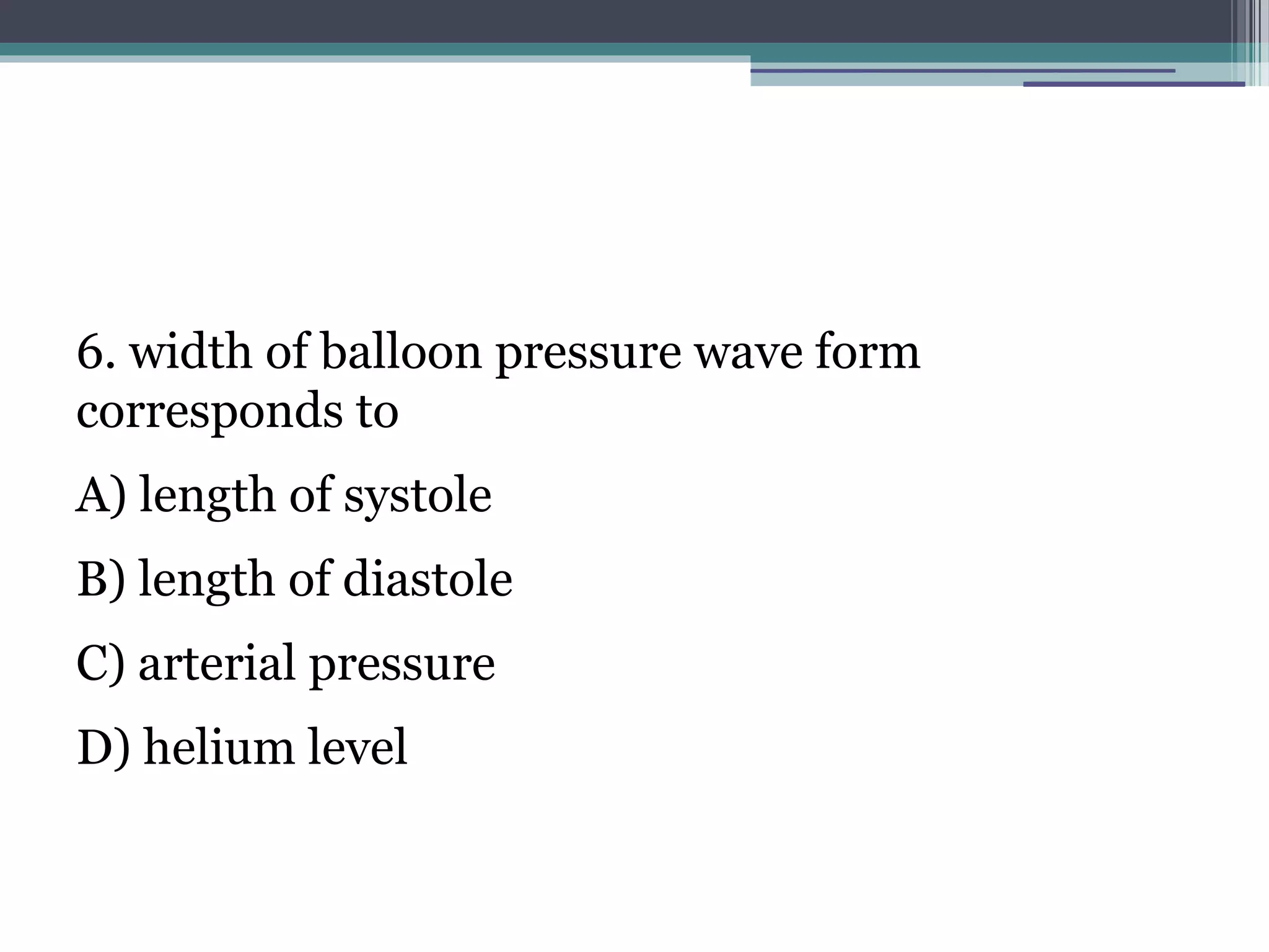 INTRA AORTIC BALLON PUMP (IABP) | PPT