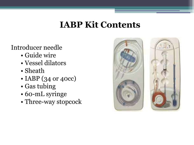 INTRA AORTIC BALLON PUMP (IABP) | PPT