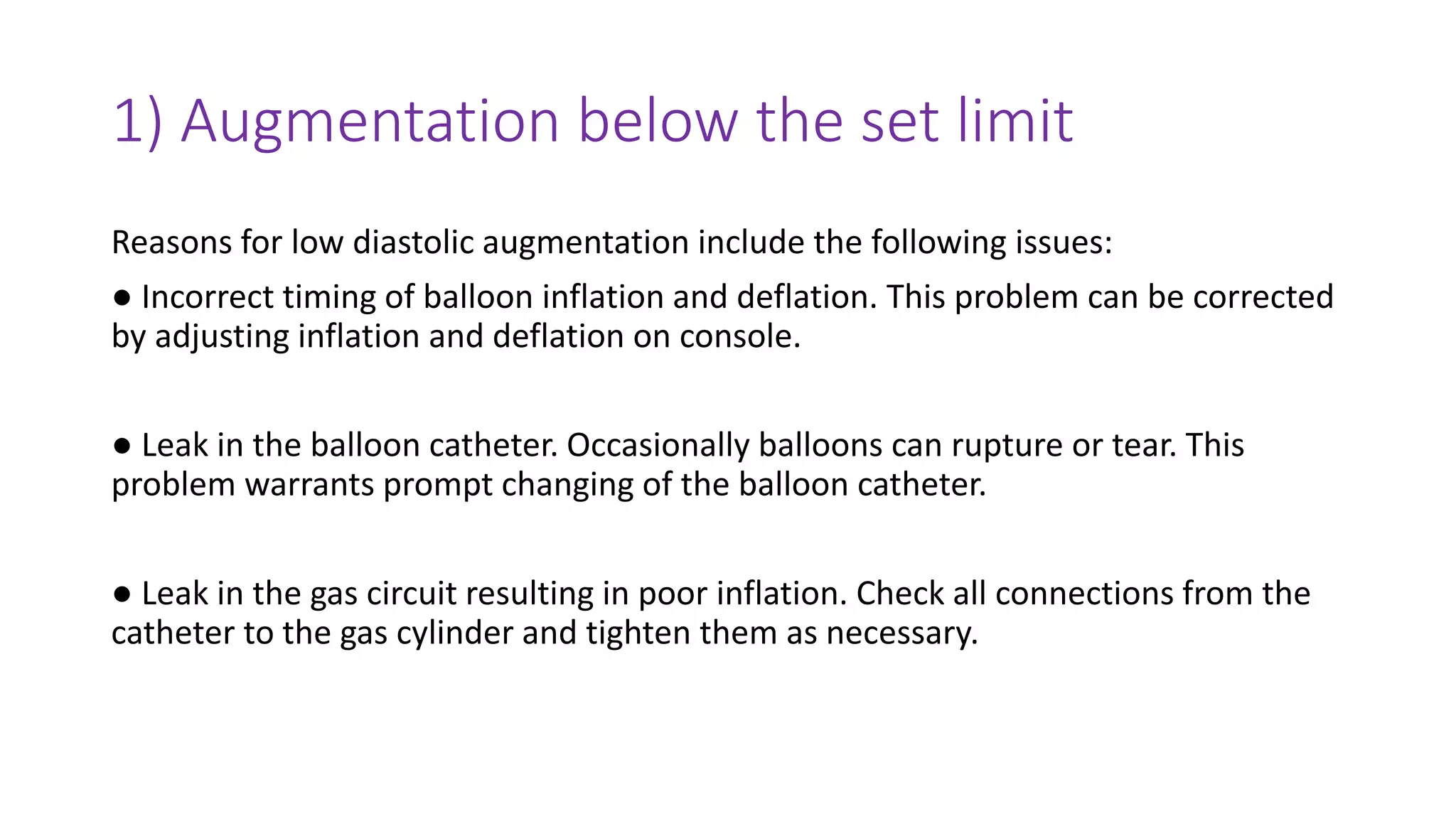 IABP troubleshooting | PPTX