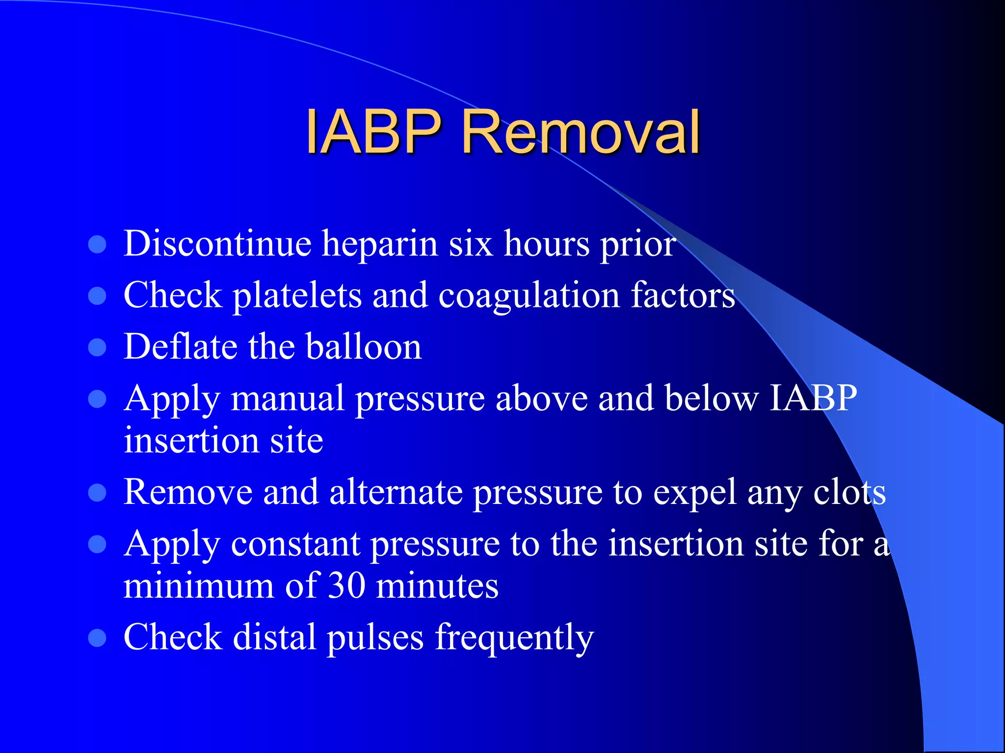 Iabp | PPT