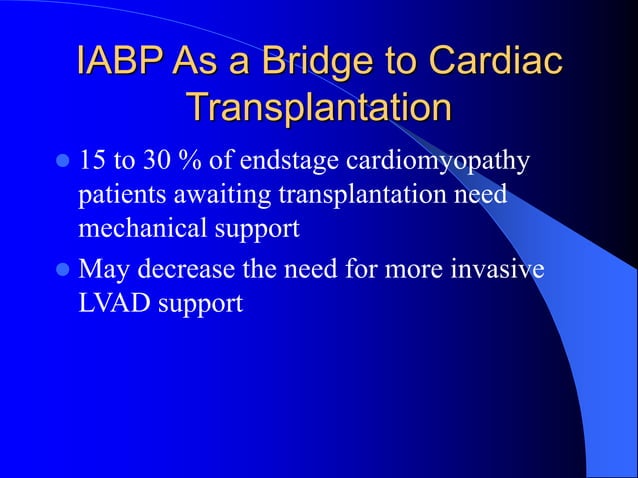 Iabp.ppt | First Aid | Injuries