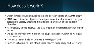intra aortic ballon pump latest guidelines | PPTX