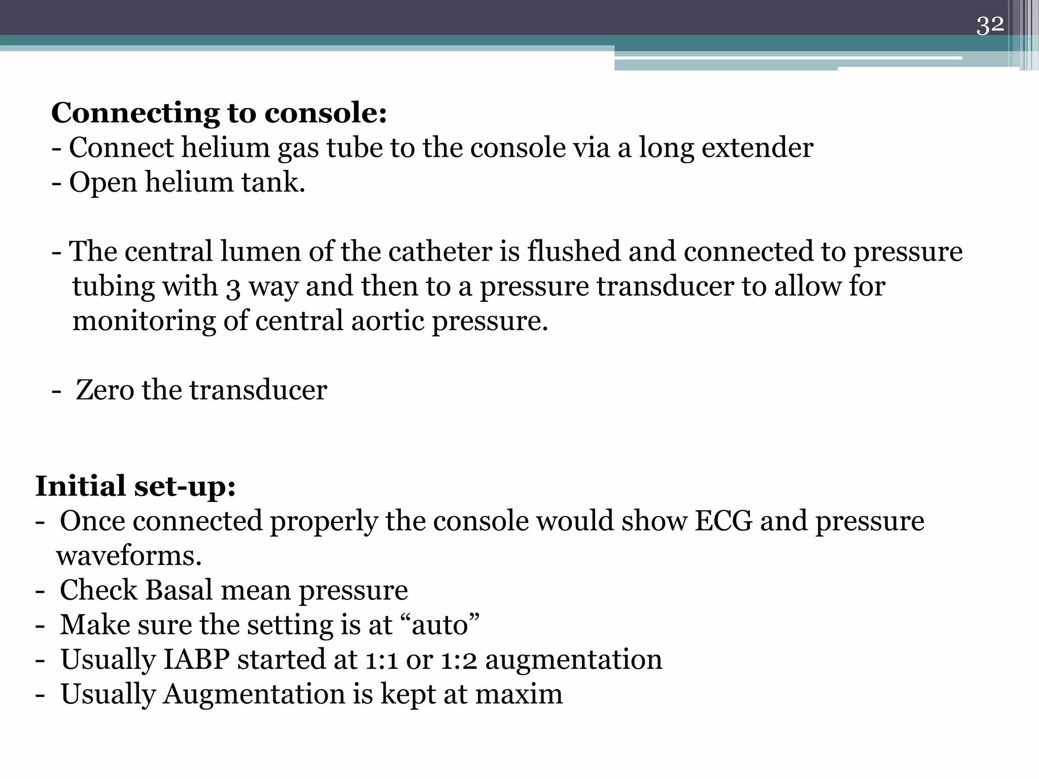 Iabp instrumentation, indications and complications | PPTX
