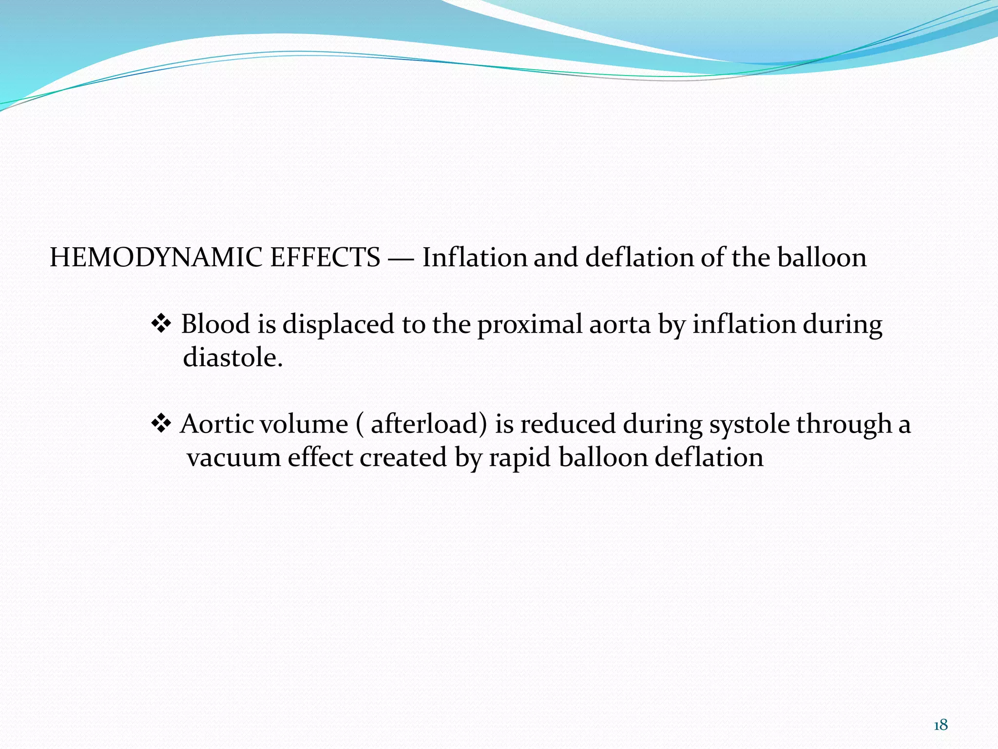 Iabp instrumentation, indications and complications | PPT
