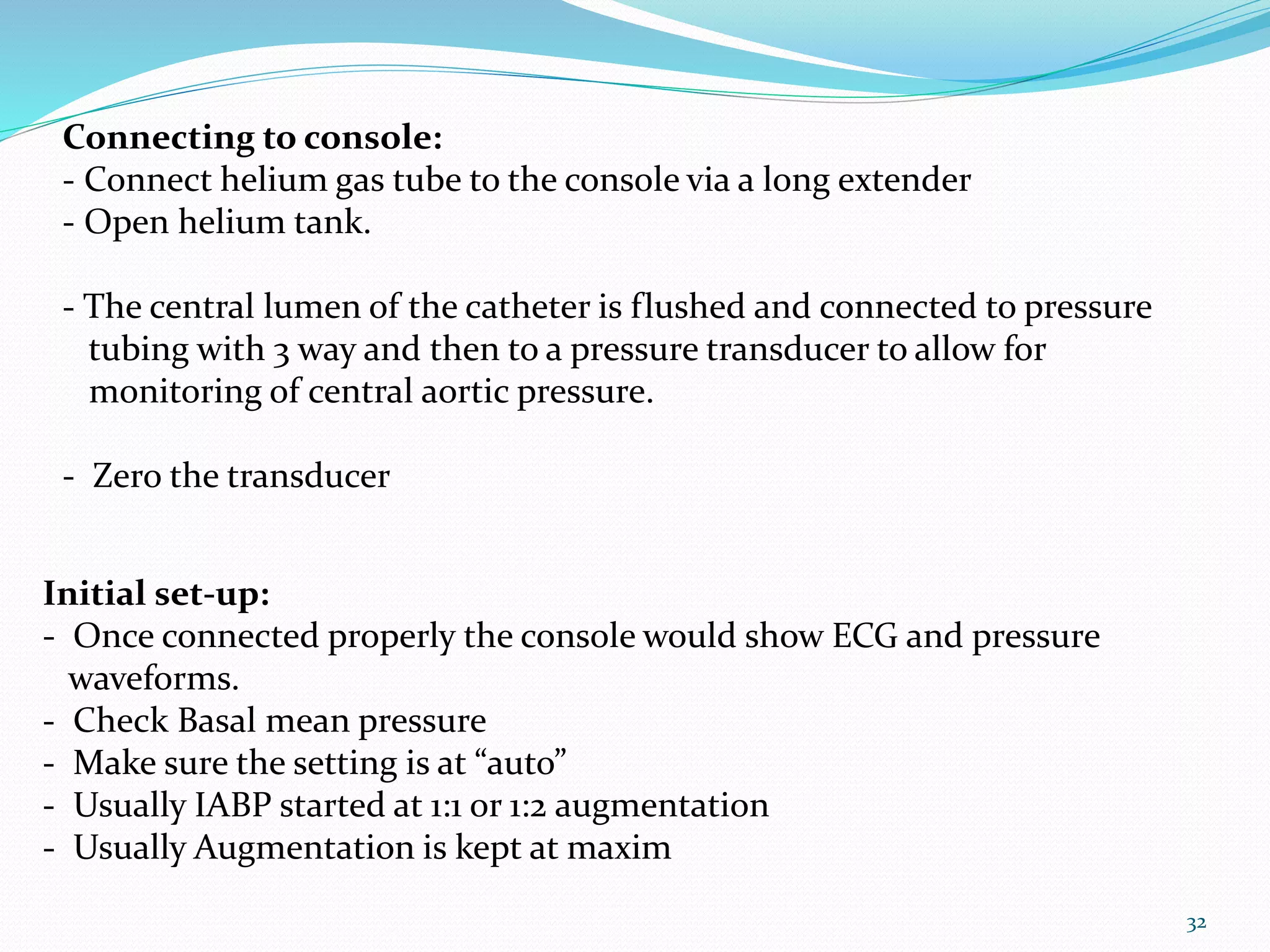 Iabp instrumentation, indications and complications | PPT