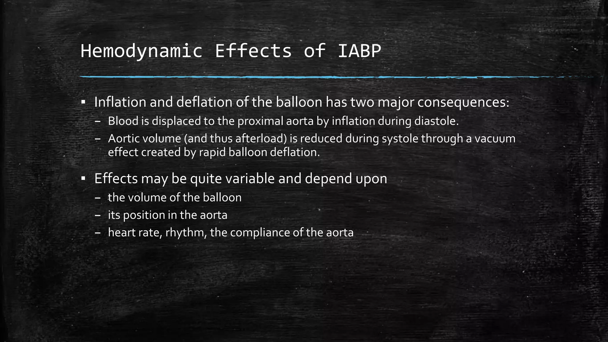 Overview of Intra-Aortic Balloon Pump (IABP) | PPTX