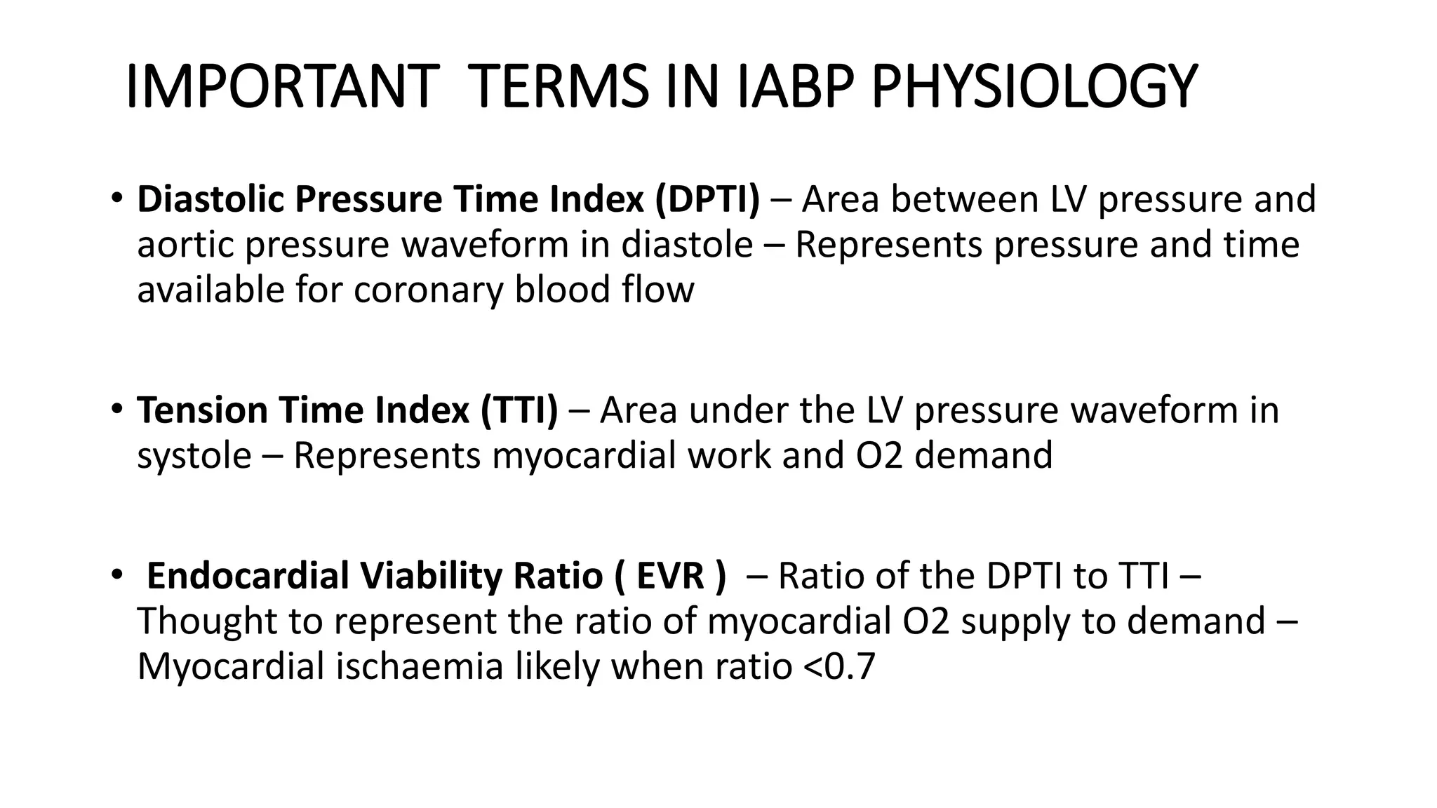 Iabp presentation | PPTX