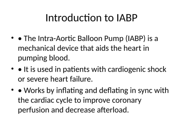 IABP_Presentation or counter pulsation system.pptx