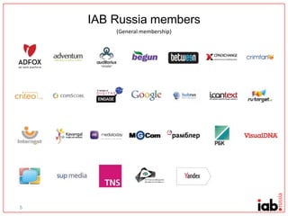 Iab russia 2014 overview eng | PPTX | Internet | Computing