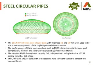 CASE STUDY: CHALLENGES OF A SINGLE-LAYER RETICULATED DOME | PPT