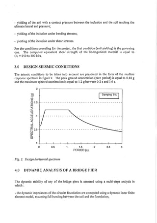 Seismic Design for the Foundation of the Rion Antirion Bridge | PDF | Civil Engineering Industry ...