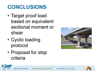 Recommendations for proof load testing of reinforced concrete slab ...