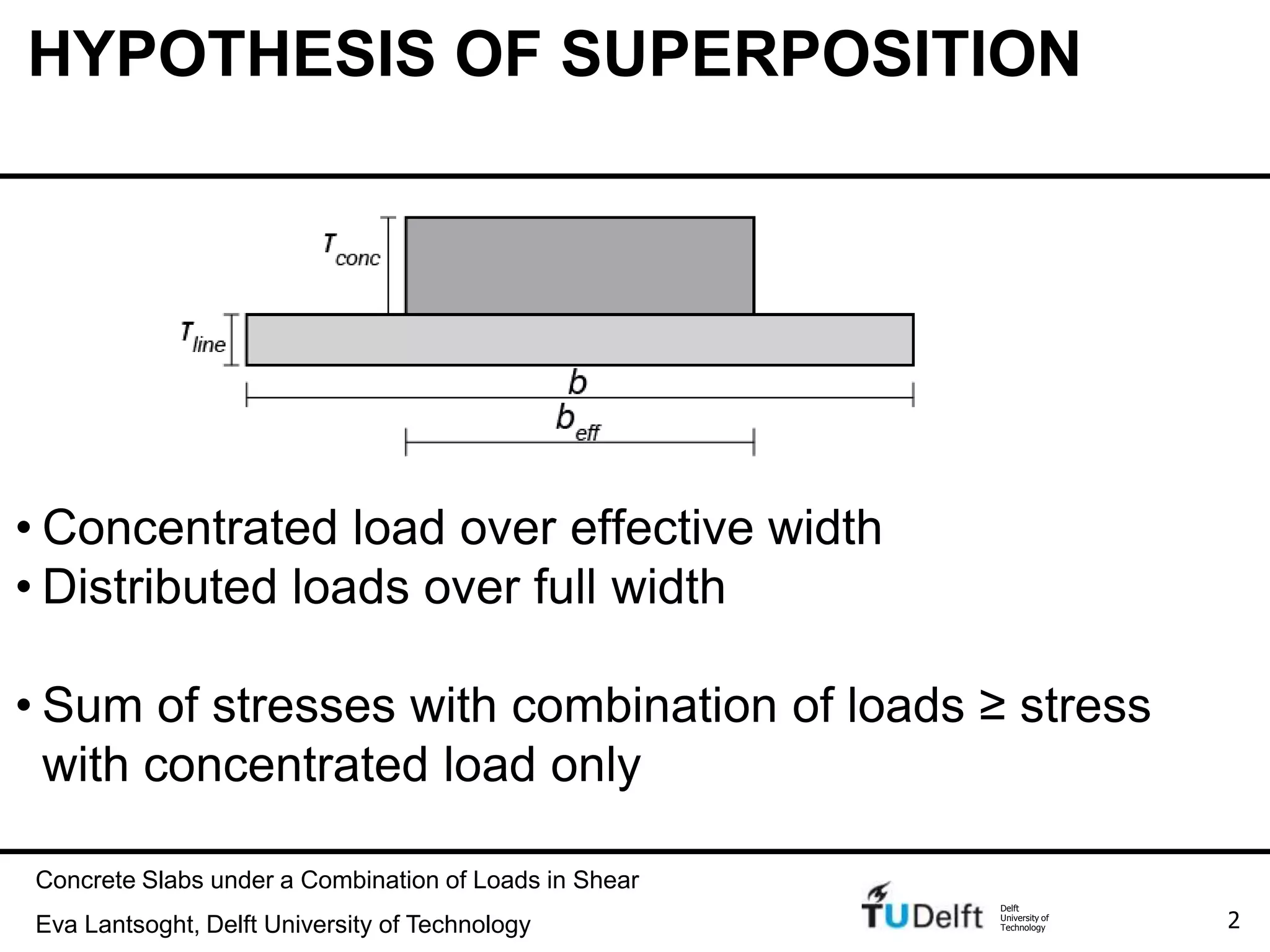 Concrete slabs under a combination of loads | PPT