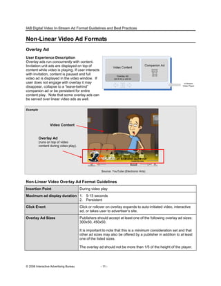 IAB Video Ad Format Standards | PPT