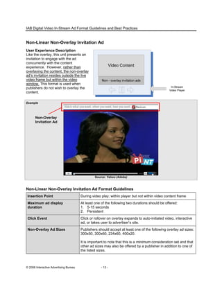 IAB Video Ad Format Standards | PPT