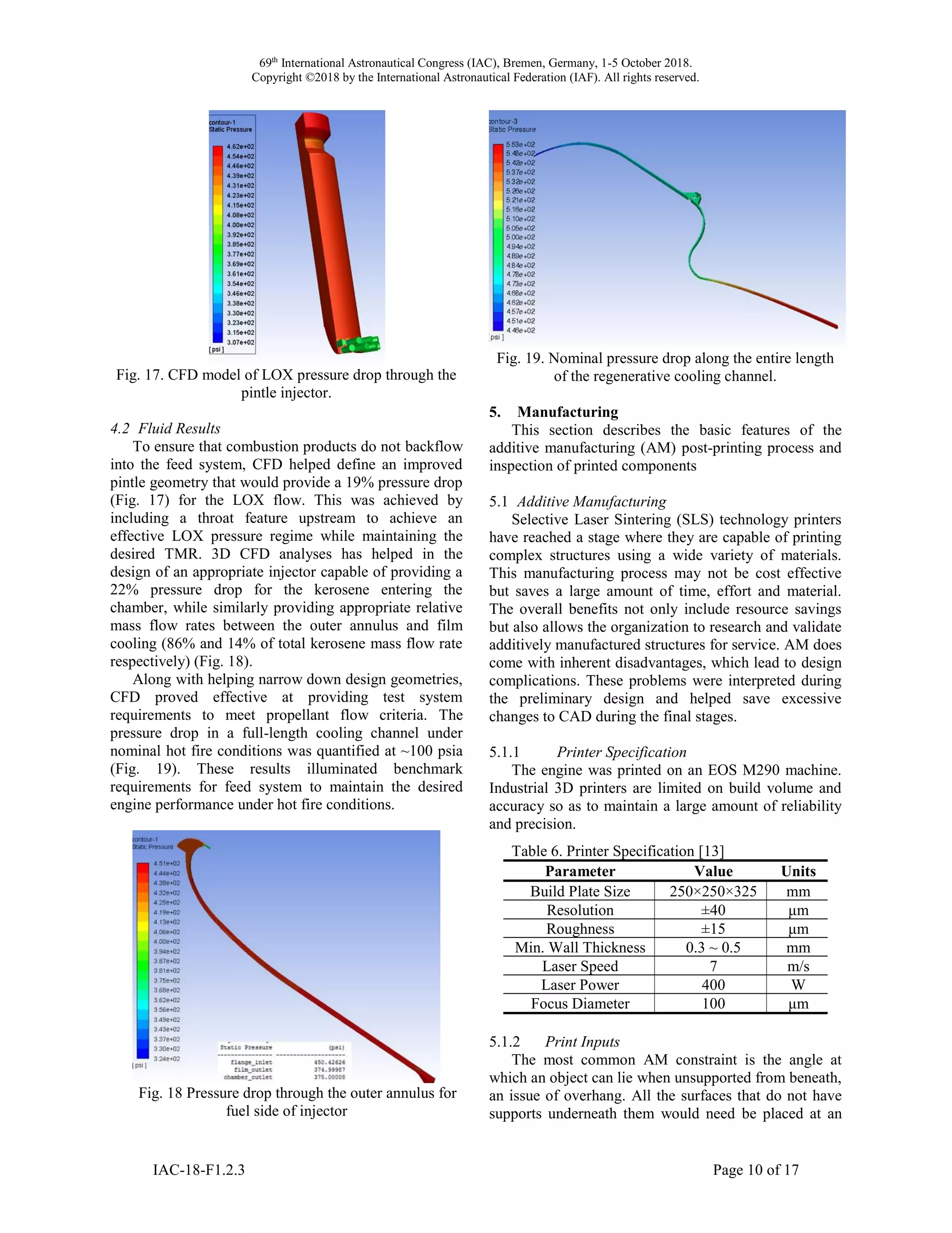 Liquid Rocket Engine Design for Additive Manufacturing | PDF