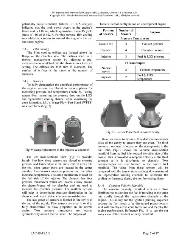 Liquid Rocket Engine Design for Additive Manufacturing | PDF | Physics ...