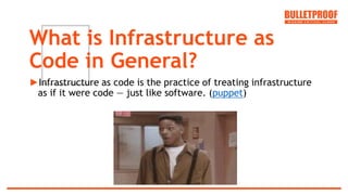 Infrastructure as Code in AWS using Cloudformation | PPT
