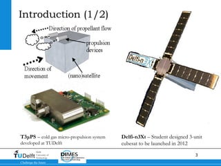 A silicon based MEMS resistojet for propelling cubesats | PPT