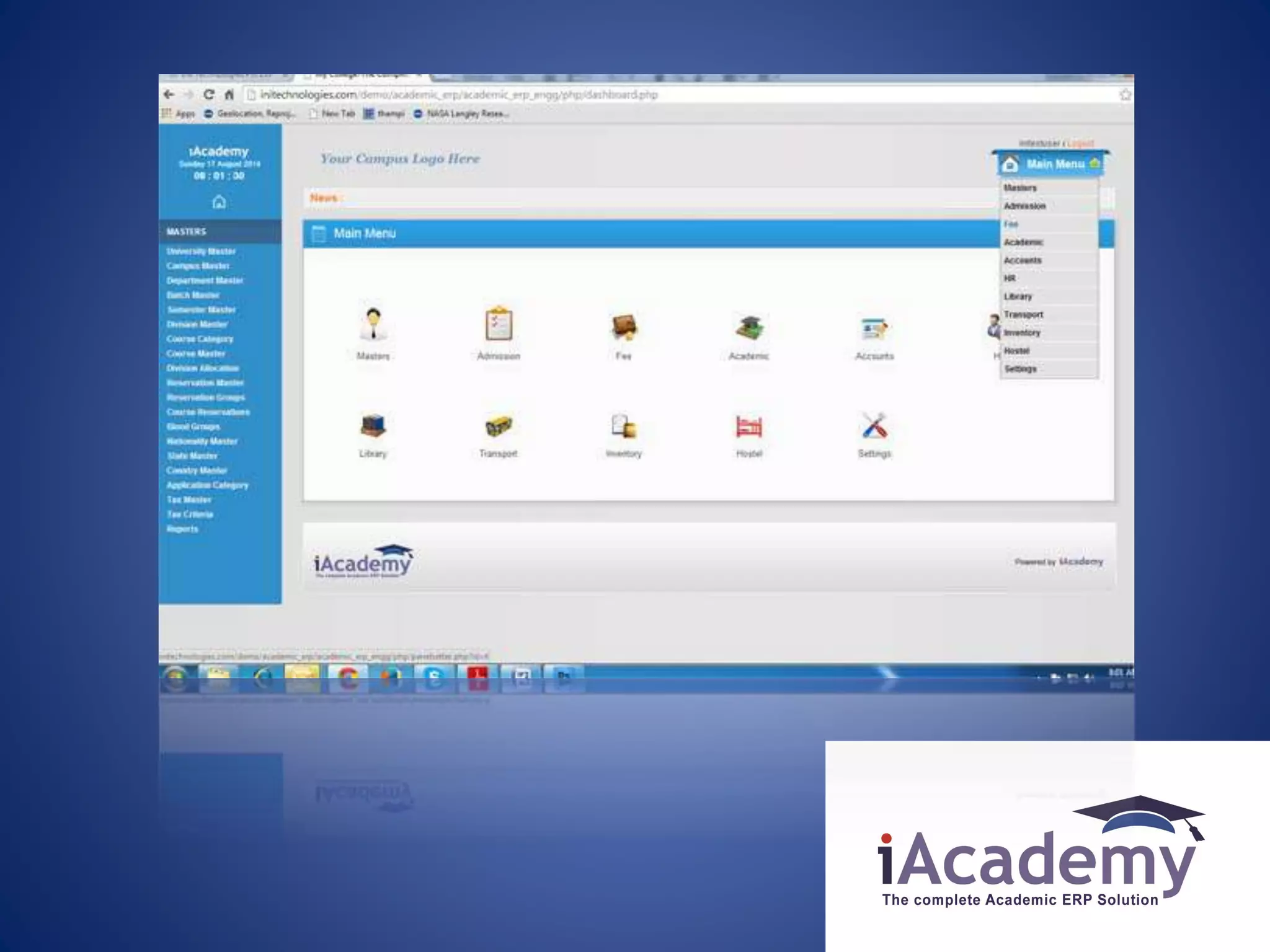 iAcademy - Academic ERP Software | PPTX