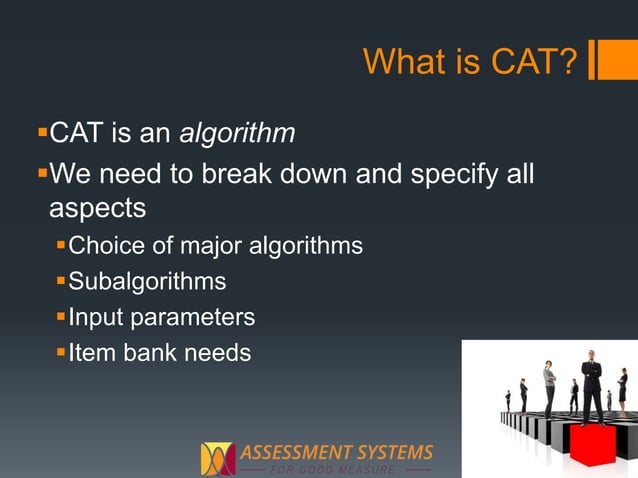Developing a Computerized Adaptive Test | PPT