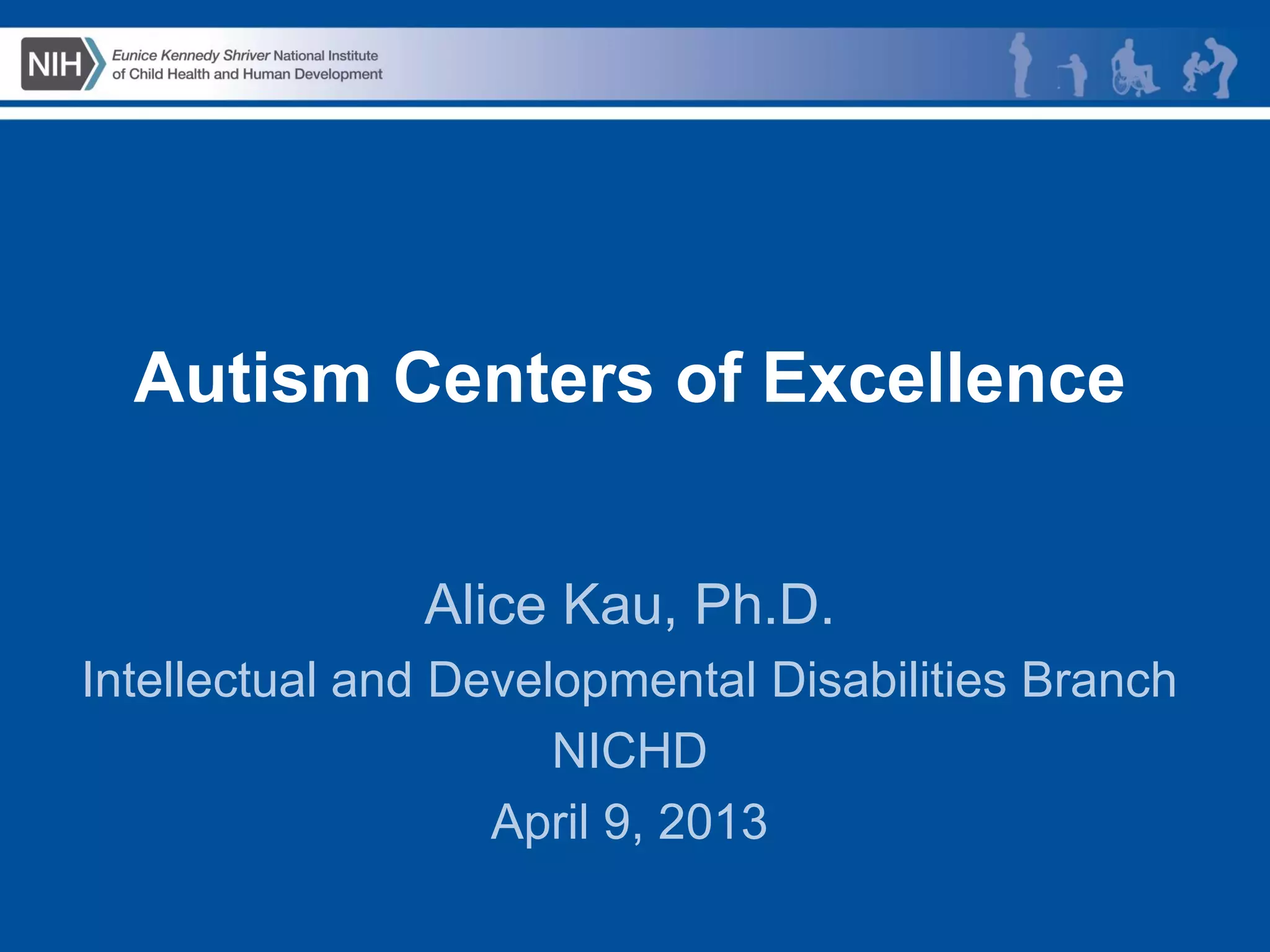Autism Centers of Excellence | PDF