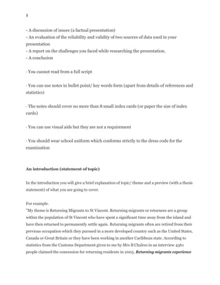 Communication Studies IA Checklist - Reflective and Analytical Elements ...