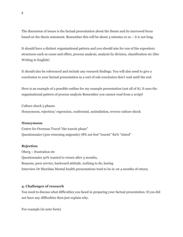 Communication Studies IA Checklist - Reflective and Analytical Elements ...