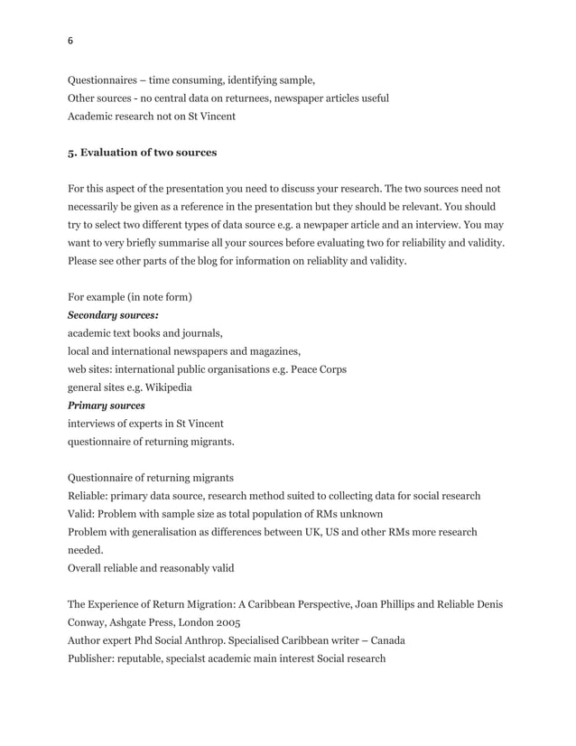 Communication Studies IA Checklist - Reflective and Analytical Elements ...