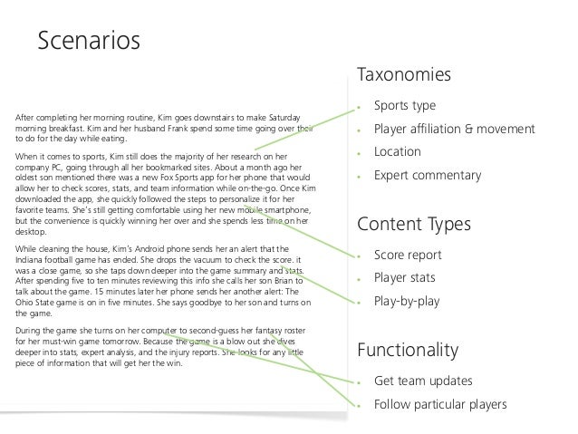 Information Architecture & Content Strategy
