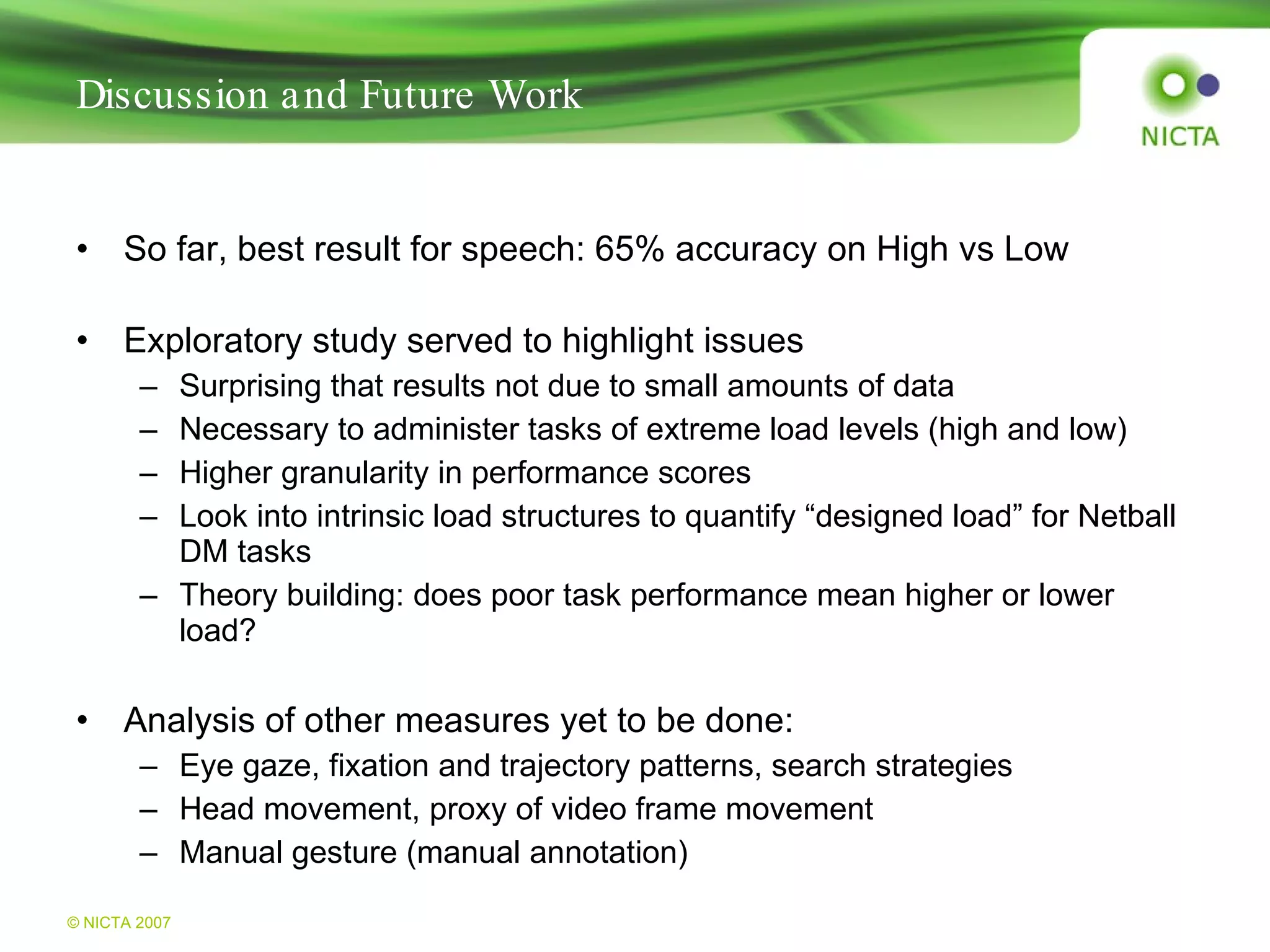 Multimodal Cognitive Load Assessment Ppt