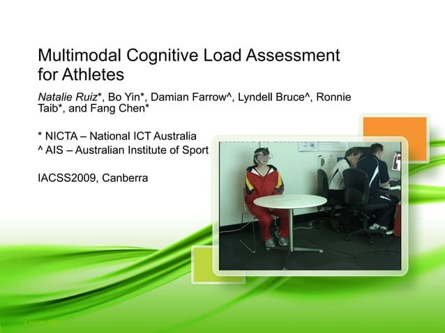 Multimodal Cognitive Load Assessment Ppt