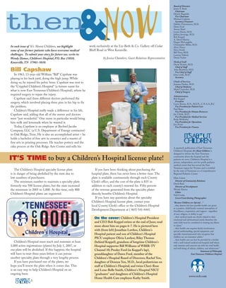 It's About Children - Summer 2007 Issue by East Tennessee Children's ...
