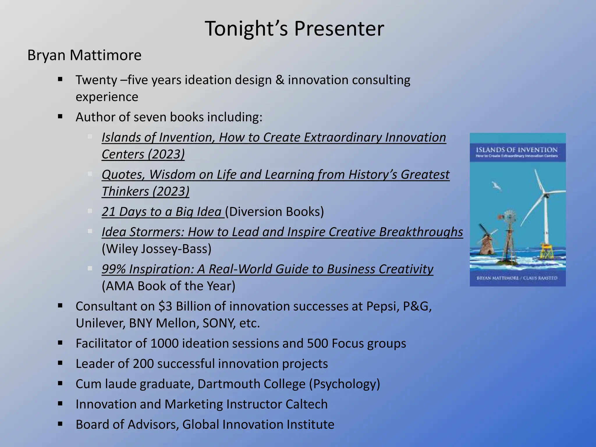 IACT AI Invention brian mattimore Invention | PPT