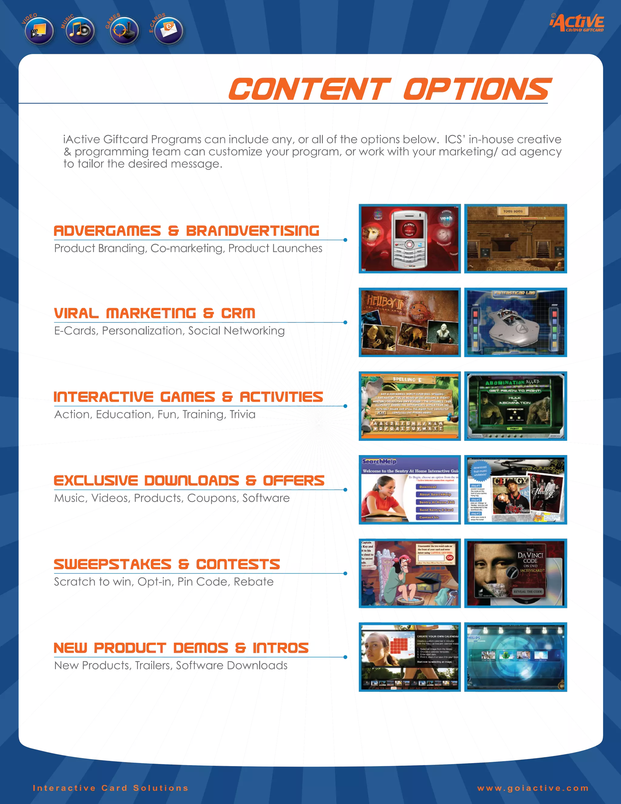 iActive GiftCard Overview | PDF