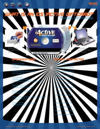 iActive GiftCard Overview | PDF