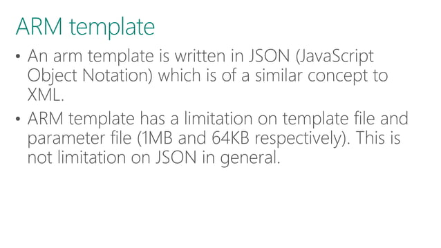 Getting Started with IaC in Azure using ARM Template | PPT