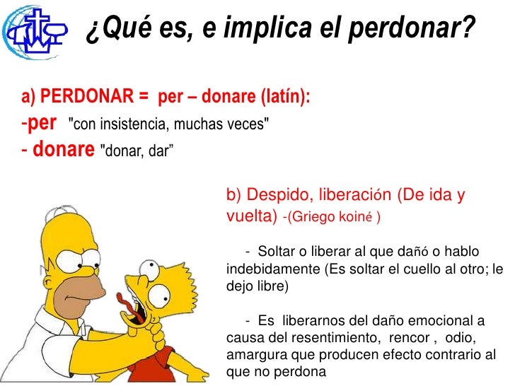 El perdonar