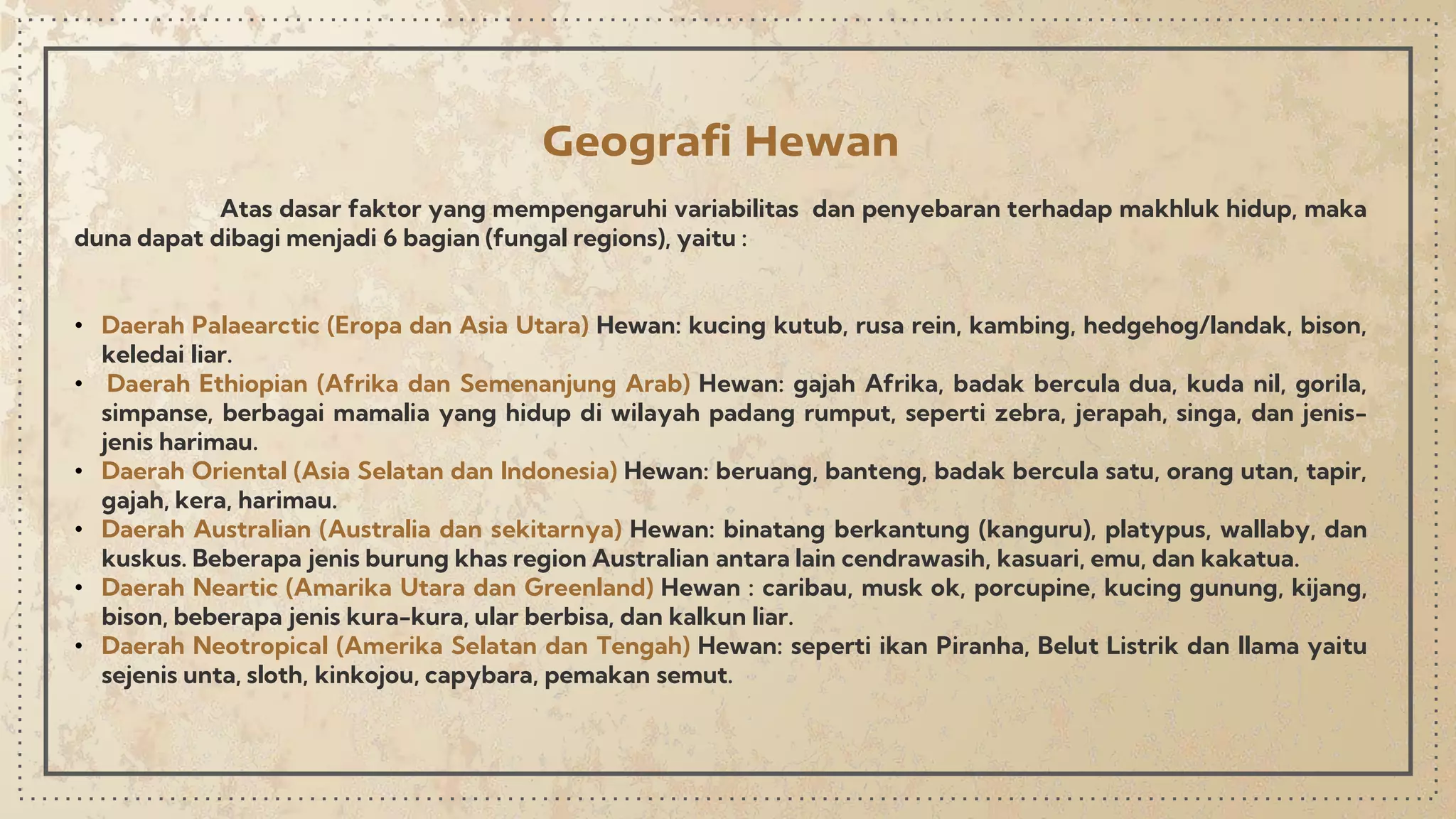 geografi kehidupan | PDF