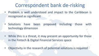 Caribbean CBR de-risking & blockchain | PDF
