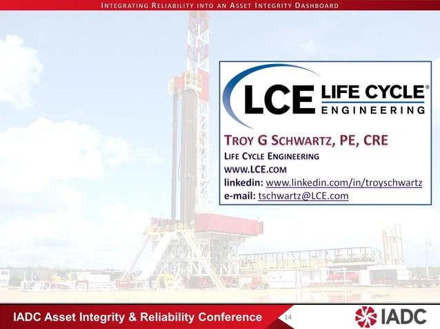 Integrating Reliability into an Asset Integrity Dashboard | PDF Integrating Reliability into an Asset Integrity Dashboard | PDF